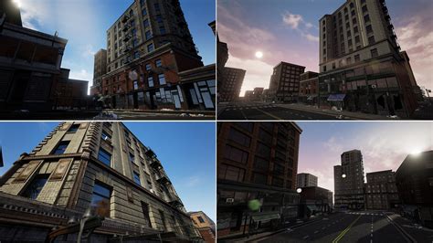 Modular Building Set in Environments - UE Marketplace