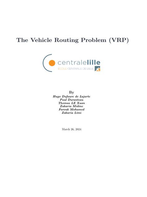 Vrptw 1 Pdf Mathematical Optimization Algorithms