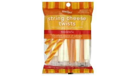 Meijer Mozzarella String Cheese Twists 12 Ct Delivery Near Me