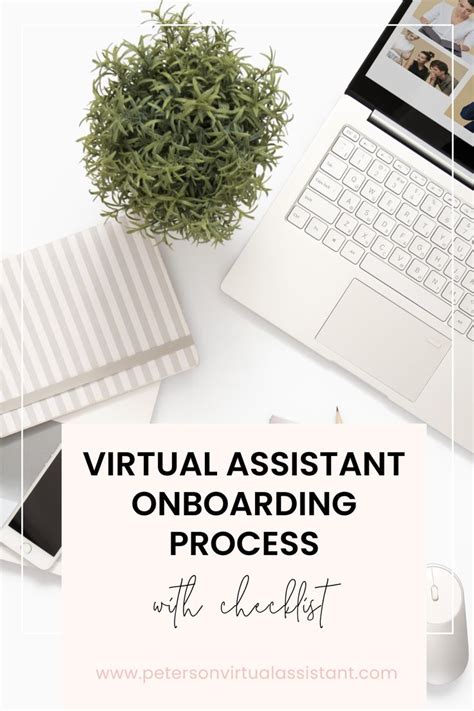 Virtual Assistant Onboarding Process Onboarding Onboarding Checklist