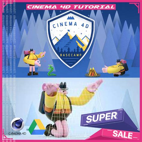 jual c4d school of motion cinema 4d basecamp cinema 4d tutorial