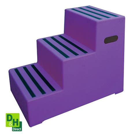 Standard Mounting Block Three Tread Pink Dandh Direct