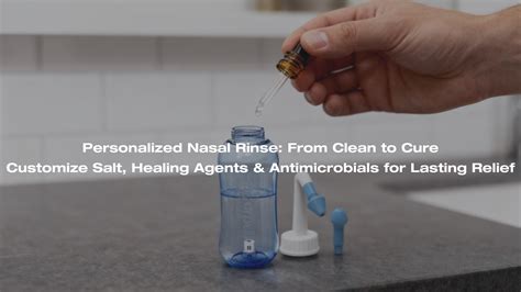 How To Customize Your Sinus Rinse From Hypertonic Salts To Safe