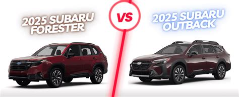 Comparación Entre El Subaru Forester Y El Outback