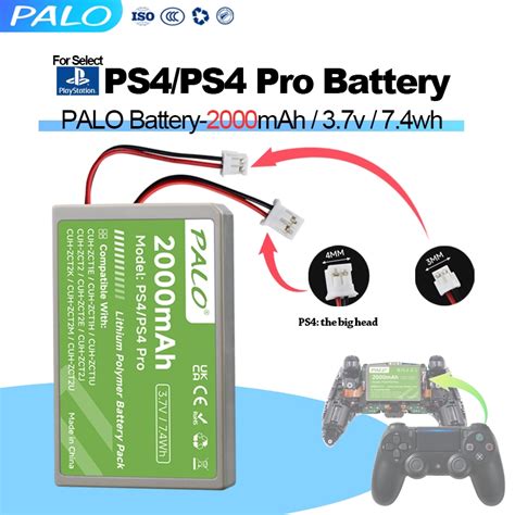 Palo Ps4 Ps4 Pro Stick Wireless Controller Battery For Sony Ps4ps4 Pro