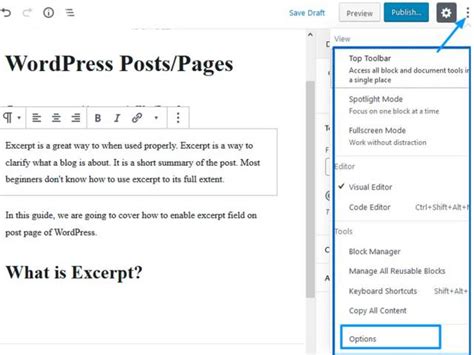How To Enable Excerpt On Wordpress Post And Page