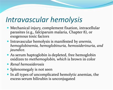 Laboratory Diagnosis Of Hemolytic Anemia Pptx