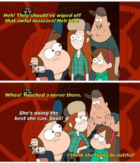 Definitely Touched A Nerve There Soos Gravity Falls Disney Shows