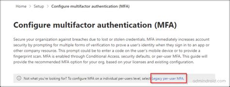 Adaptive Mfa Using Conditional Access In The Microsoft 365