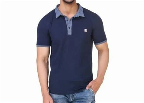 Cotton Half Sleeve Mens Polo T Shirt At Rs 1000piece In Jaipur Id