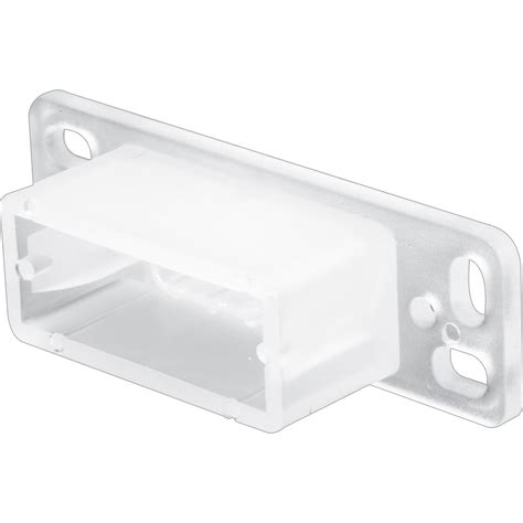 Slide Co White Polyethylene Mounting Bracket