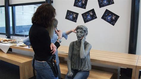 Weeping Angel Makeup