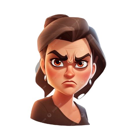 카메라 만화 벡터 일러스트 레이 션을 보고 화가 비즈니스 우먼 화가 난 비즈니스 우먼 카메라를 보고 있는 만화 벡터