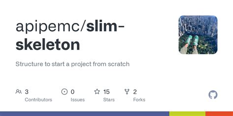GitHub Apipemc Slim Skeleton Structure To Start A Project From Scratch