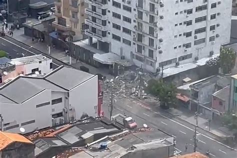 Vídeo Sacadas De Prédio Residencial Desabam Em Belém No Pará Portal