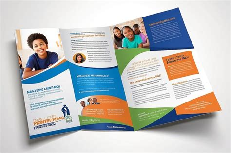 Premium Photo Youth Mentoring Program Brochure