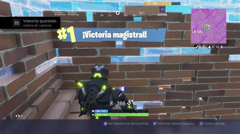 Victoria Magistral Fortnite Battle Royale Youtube