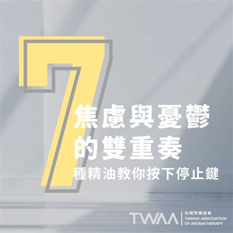 焦慮與憂鬱的雙重奏？七種精油教你先按下停止鍵