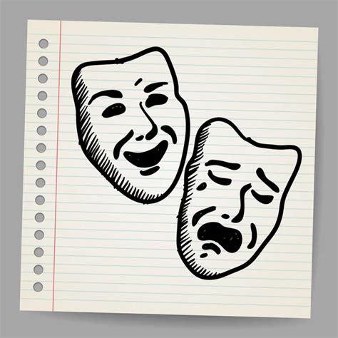 Dibujo Teatro Imágenes De Stock De Arte Vectorial Depositphotos