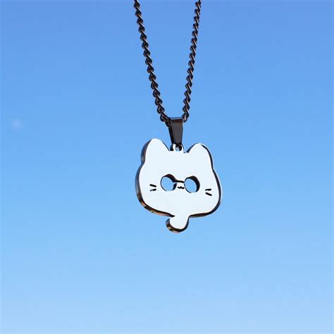 Gojo Cat Cute Pendant Necklace Anime Hub Kenya
