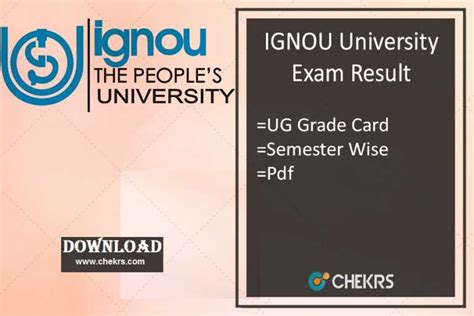 IGNOU Result December Ignou Ac In BA BSc BCom BBA BCA Exam Result