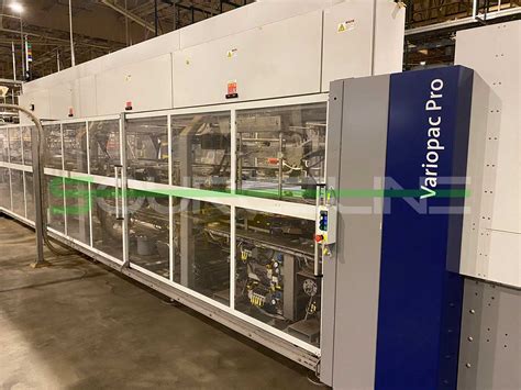 2015 Krones Variopac Pro Tray Packer Sourceline Machinery