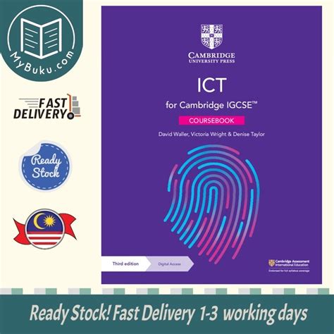 หนังสือหลักสูตร Cambridge Igcse Ict พร้อมการเข้าถึงดิจิทัล David