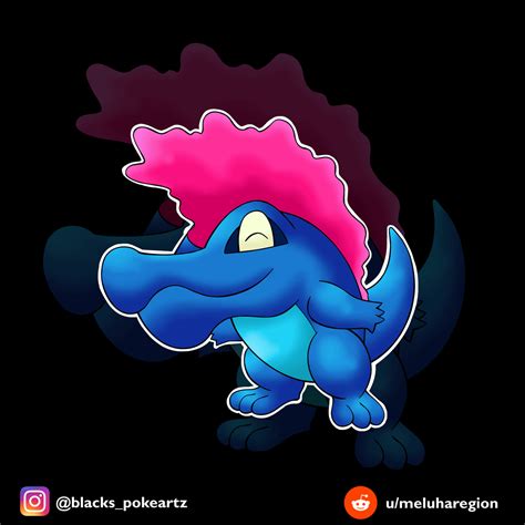 Regional Totodile Oc R Fakemon