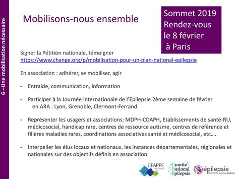 Epilepsies Avancées des actions collectives ppt télécharger