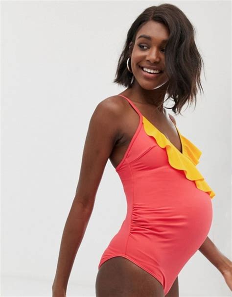 30 Maternity Bathing Suits To Rock Your Bump This Summer Maternity
