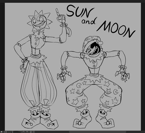 Pin By Sickcow18 On Fnaf Mostly Sun And Moon In 2022 Characters Inspiration Drawing Sun