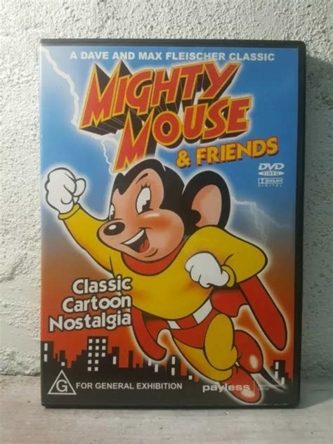 Mighty Mouse And Friends Dvd 1980s Rare Vintage Cartoons 17 95 Picclick Au