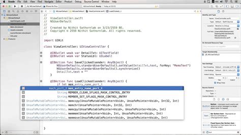 71 สอนเขยนโปรแกรมบนระบบ iOS ดวยภาษา Swift สำหรบผเรมตน เกบ