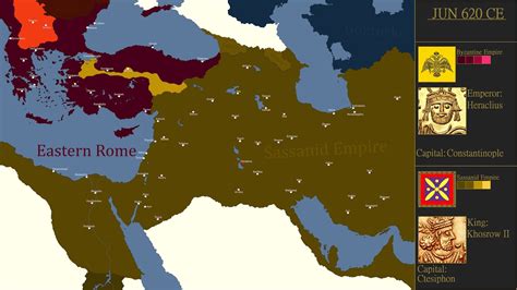 The Roman Parthian Persian Wars Every Month [newer Version] Youtube