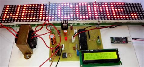 Led Scrolling Display Board Circuit Diagram Circuit Diagram