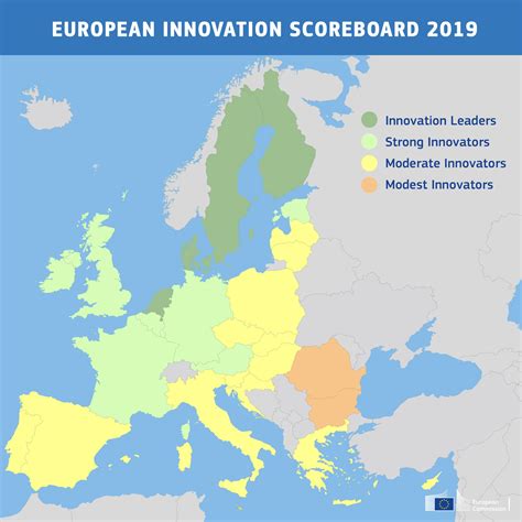 2019 Innovation Scoreboards The Innovation Performance Of The Eu And Its Regions Is Increasing
