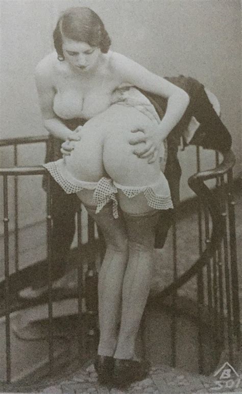 Ready For A Spanking Artiststudio Unknown France C 1930 Rvintagesmut
