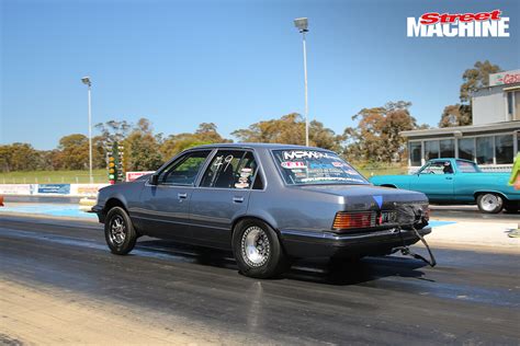 Eight Second Blown Ls3 Powered Vh Commodore At Drag Challenge