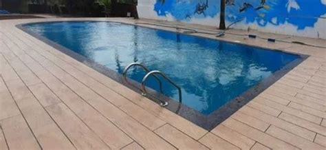 Blue Residential Outdoor FRP Swimming Pool At Rs 580 Square Feet In