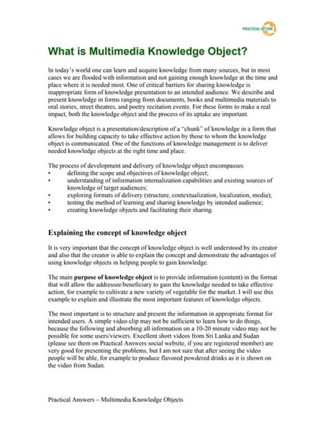What Isknowledgeobject Pdf Internet For Beginners Internet