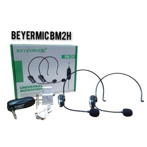 Jual Mic Wireless Beyermic Bm 2h Headset Bando Beyer Mic Bm2h Shopee