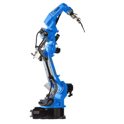 China Gbs Arc Welding Robot Gbs6 C2080 6 Axis Robot Robot Arm With Megmeet Cm350 Welding Machine