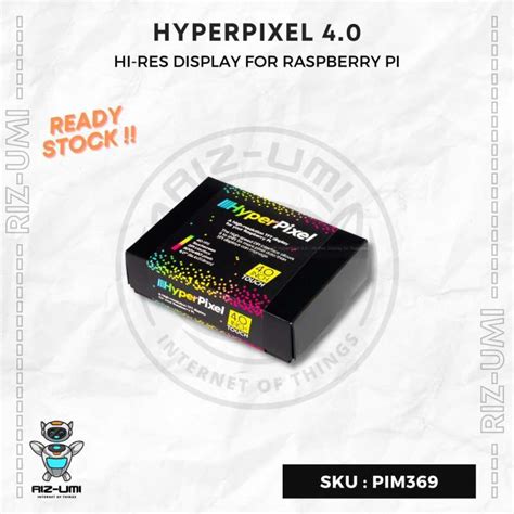 promo hyperpixel 4 0 hi res display for raspberry pi diskon 14 di