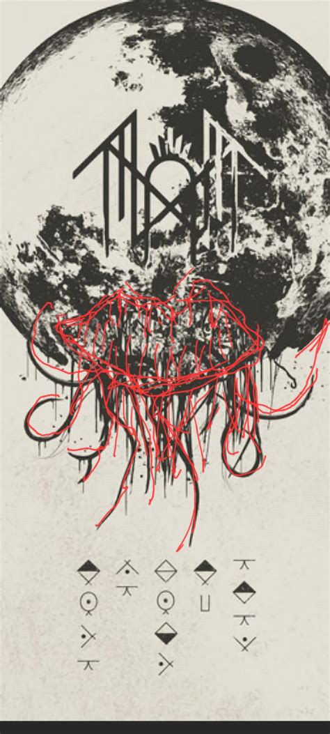 Mouth In The Moon Gliph Rsleeptoken