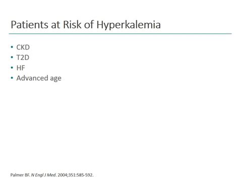 Assessing The Burden Of Hyperkalemia Ppt Download