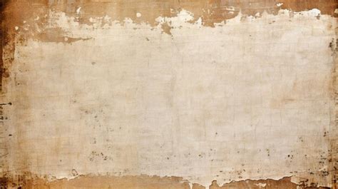 Premium Ai Image Old Vintage Beige Parchment Paper Light Background