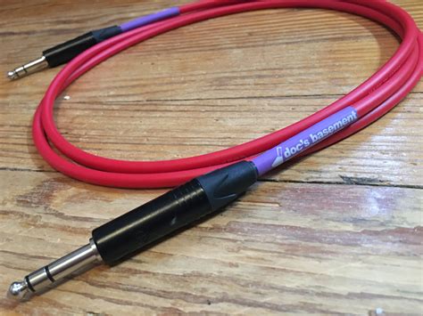 Studio XLR / TRS Red – Doc's Basement