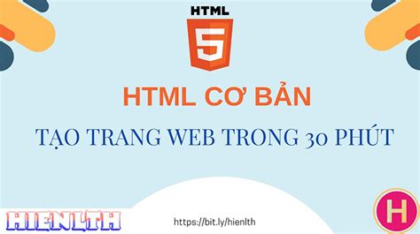 Hướng Dẫn Lập Trình Web Bằng Html