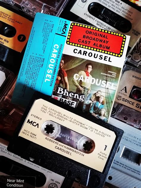 Rodgers And Hammerstein Carousel Original Broadway Cast Album Cassette