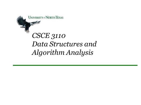 Csce 3110 Data Structures And Algorithm Analysis Ppt Download